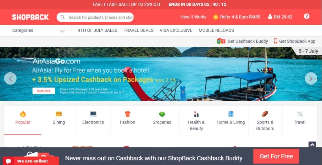 Save More When You Shop Online With Shopback